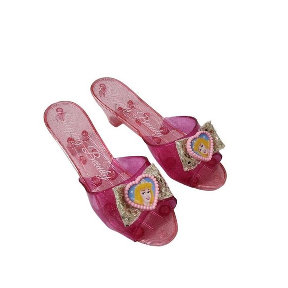 Disney | Shoes | Disney Princess Girls Dress Up Shoes Costume Sleeping ...